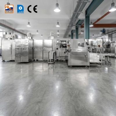 China Full Automatic Barquillo Cone Production Line 1800 PCS/H Food Grade Stainless Steel for sale