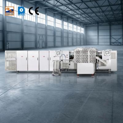 China Automatic Waffle Basket Production Line CE Certified 1 Year Warranty Custom Molds for sale