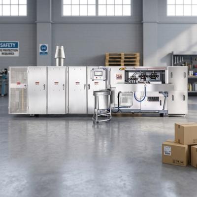 China Automatic Wafer Cone Production Equipment Providing Video Technical Support After Service To Maintain Consistent Product for sale