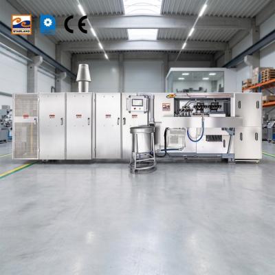China Wafer Cone Production Line Offering Stable And Continuous Production Process With Precise Temperature And Timing Control for sale