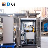 China Stainless Steel Commercial Wafer Cone Machine Designed For Producing Crispy Uniform Wafer Cones for sale