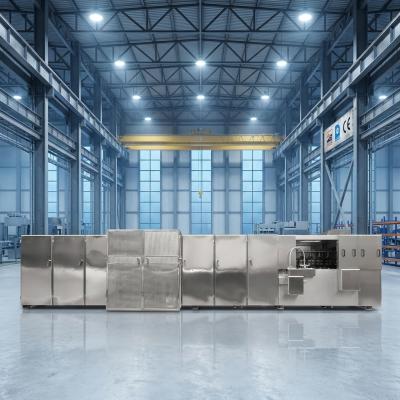 China Video Technical Support Monaka Wafer Machine  Ensuring Stable And Wafer Biscuit Output for sale