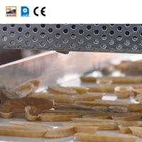 China Stainless Steel Monaka Wafer Production Line Including Digital Display Temperature Control Solution For Wafer Biscuit Making for sale