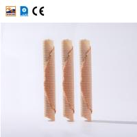 China Stainless Steel Egg Roll Production Line Automatic Waffle Roll Production Line Designed For Production Capacities 1800 Hour In Food Industry for sale