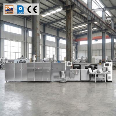 China PLC Control System Waffle Roll Production Line Suitable For High Volume Automated Waffle Roll Manufacturing for sale
