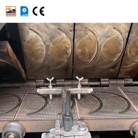 China Automatic Waffle Roll Production Line Powered Gas Heating Method Ensuring Snack Manufacturing Process for sale