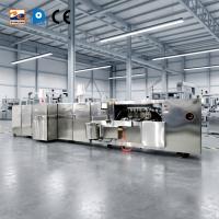 China 1.5kw Main Motor Specification Wafer Biscuit Production Line Stainless Steel Material Equipped With Video Technical Support for sale