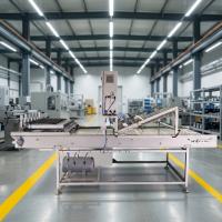 China Stainless Steel Automatic Cone Sleeving Device Including Main Motor Specification Built For Industrial Cone Production Line for sale