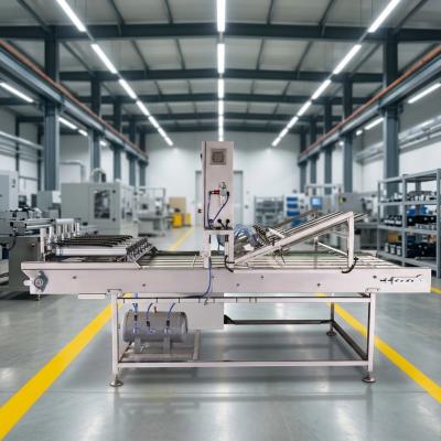 China Stainless Steel Automatic Cone Sleeving Device Including Main Motor Specification Built For Industrial Cone Production Line for sale