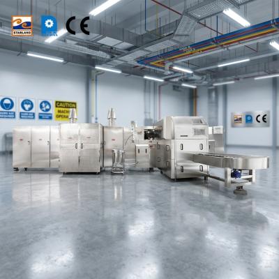 China Ice Cream Cone Baker Stainless Steel Biscuit Making Machine Suitable For Food Processing Plants for sale