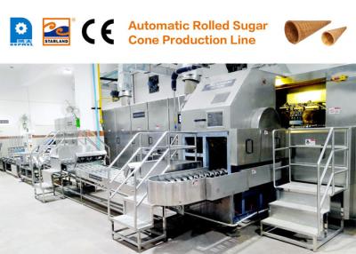 China Automatic Sugar Biscuit Ice Cream Cone Making Machine 68 Years Experience for sale