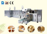 China PLC-Controlled Sugar Cone Making Machine 1.5HP 1.1KW with 4000-10500 Cones/Hour Capacity for sale
