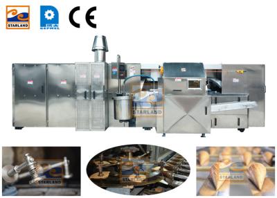 China 380V 3-Phase Gas-Fired Waffle Cone Production Line with Customizable Sizes and High Capacity Output for sale