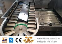 China Automatic Ice Cream Cone Production Line 220V Customizable Size Cone Making Machine for sale