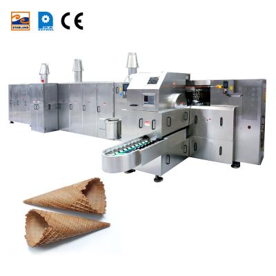 China Stainless Steel Sugar Cone Machine Ice Cream Cone Production Line for sale