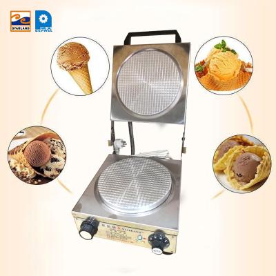 China Commercial Household Waffle Making Machine 10kg Gas Consumption 2 Burner for sale