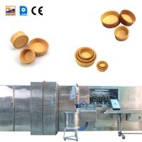 China 39 Baking Plates 7m Long Ice Cream Waffle Cone Machine with Gas Heating and 3-Phase Power - Installation Included for sale