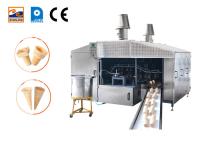 China Automatic Wafer Cone Making Machine 28 Molds 2 Cavities 2200 Cones per Hour CE for sale