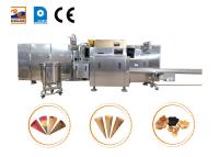 China Automatic Ice Cream Cone Production Line with 63 Baking Templates 260×240 mm, 6000 Cones/Hour Capacity, 1.5KW Power for sale
