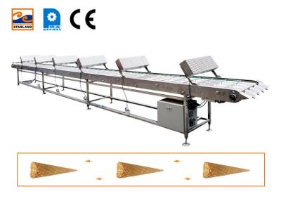 China STARLAND Marshalling Cooling Conveyor 220V 350KG Stainless Steel Automatic Food Processing Equipment for sale