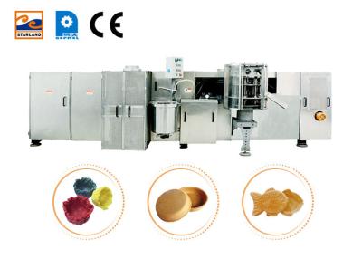 China Stainless Steel Automatic Waffle Basket Production Line - 4500 Cones/Hour, 107 Baking Plates for sale