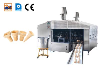 China 28 Mold 2 Cavity Automatic Wafer Cone Production Line with Gas Drive System - 3500mm Length, 4000kg Weight for sale