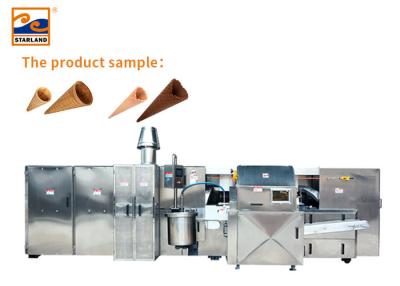 China Automatic Crisp Tube Production Line 45 Plates 260x240mm One Mold Two Cakes CE Certified for sale