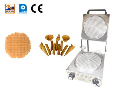 China Aluminum Alloy Manual Ice Cream Cone Oven 380V with Time Temperature Control for sale