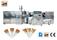 China Automatic Multi-Functional Crisp Tube Production Line 61 Baking Plates 220V 380V Stainless Steel for sale