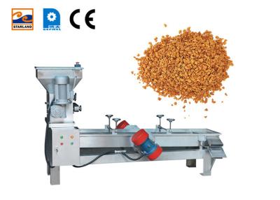 China Biscuit Rice Crisp Grinder Machine - 1.5KW Stainless Steel Industrial Grinder with 650KG Capacity for sale