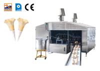 China Automatic Wafer Cone Production Line 28 Baking Plates 4400 Cones per Hour Stainless Steel for sale