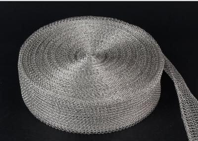 China Knitted Wire Mesh In Aluminum For Demister Pads / Mist Eliminators for sale