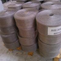 China Plain Tubular Shielding Knitted Wire Mesh -200℃ To 1200℃ Temperature Range for sale
