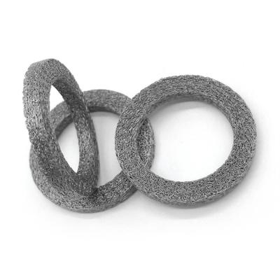 China Customized Compressed Knitted Filter Mesh Ring Shape 5-300mm Out Diameter for sale