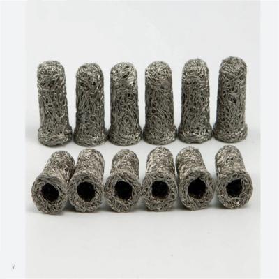 China 5-150mm High Dia 10-200mm Compressed Knitted Wire Mesh For Silencers Filtration for sale