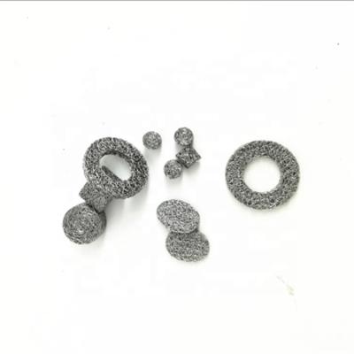 China 18*11.5*10mm Knitted Wire Mesh High Precision Fine Filtering Capabilities Sus 316 Stainless Steel for sale