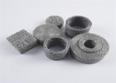 China 10-200mm Dia Compressed Woven Wire Cloth Knitted Weave for Heavy Duty Filtration Applications for sale