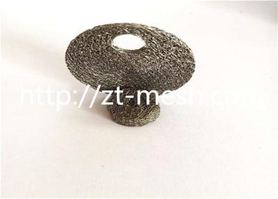 China High Temperature Resistant 304 / 316L Compressed Stainless Steel Wire Mesh Gasket Buffer Washer for sale
