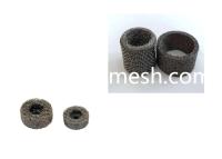 China Pipe-Bracket Assembly Mesh 0.05mm - 0.55mm Wire Knitted Mesh 60g Corrosion Resistance For Automobile Industry for sale