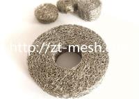China Pipe-Bracket Assembly Mesh 0.05mm - 0.55mm Wire Knitted Mesh 60g Corrosion Resistance For Automobile Industry for sale