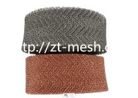 China Stainless Steel Wire Meshcompressed Knitted Wire Mesh 14x10mm For Snow Foam Lance Filter for sale
