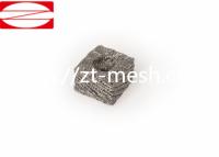 China Stainless Steel Wire Meshcompressed Knitted Wire Mesh 14x10mm For Snow Foam Lance Filter for sale