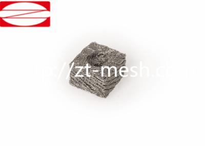 China Stainless Steel Wire Meshcompressed Knitted Wire Mesh 14x10mm For Snow Foam Lance Filter for sale