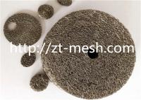 China Customized Isolator Compressed Knitted Wire Mesh 10mm - 55mm 90% Filter For Automobile Engine for sale
