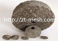 China Stainless Steel Knitted Mesh Exhaust Gaskets Od25*25*10mm Manufactured For Reduce Exhaust for sale
