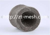 China Stainless Steel Knitted Mesh Exhaust Gaskets Od25*25*10mm Manufactured For Reduce Exhaust for sale