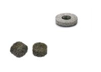 China 0.05-0.5mm Diameter Stainless Steel Knittted Wire Mesh Width 300mm With Good Penetrability for sale