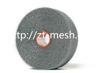 China Compressed Stainless Steel Wire Mesh Exhaust Support Pads with Corrosion Resistance and High Temperature Resistance in Customizable Diameter for sale