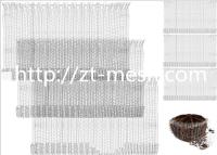 China Silver Stainless Steel Knitted Wire Mesh  Metal Mesh 0.23mm Diameter For  Automobile Industry for sale