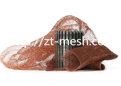China 304/316L Knitted Wire Mesh, Corrosion-Resistant, Custom Width & Density Available for sale